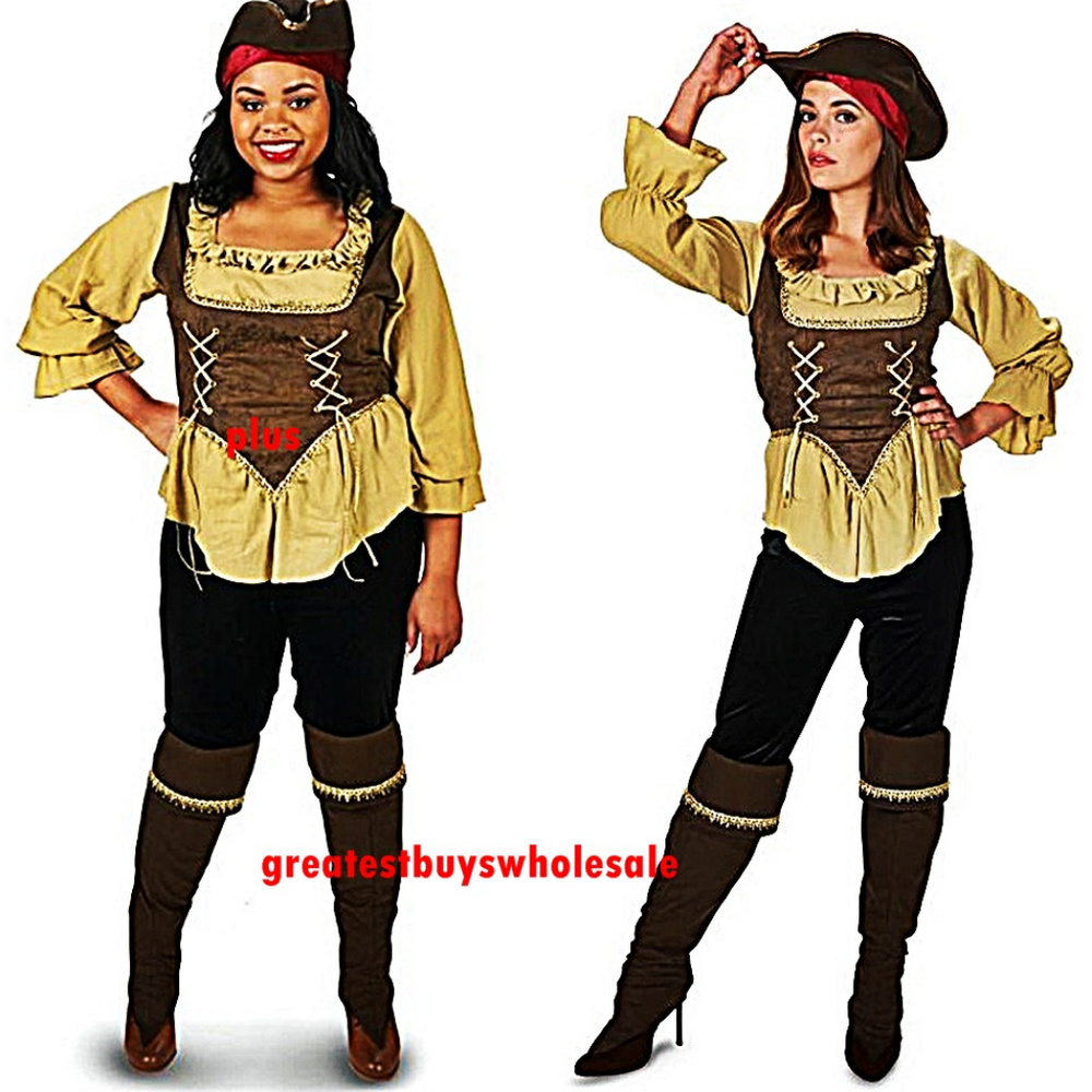 Pirate Womans Renegade Pirate Queen Adult And Plus Gem